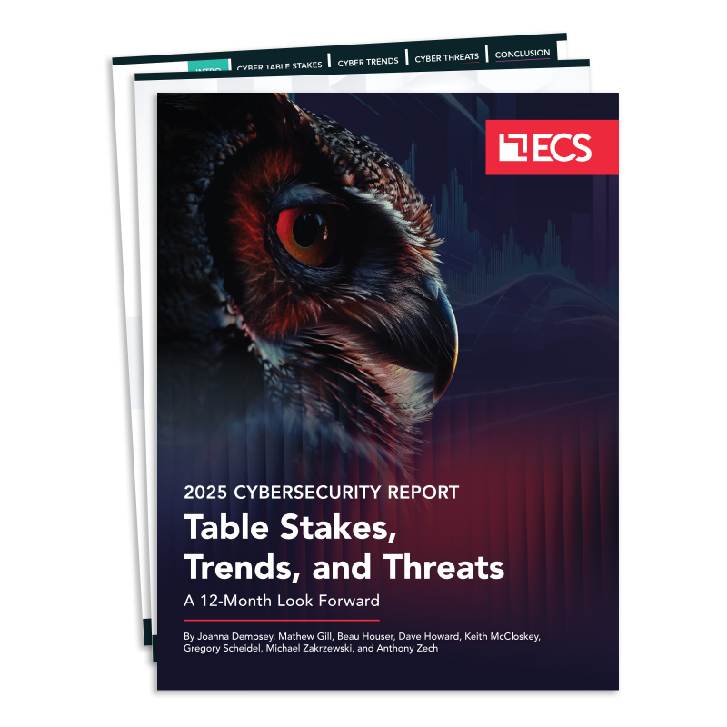 2025 Cybersecurity Report: Thank You — ECS